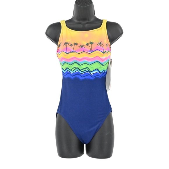 Beach Native | Swim | Vtg 9s Deadstock Beach Native Womens Tropical ...